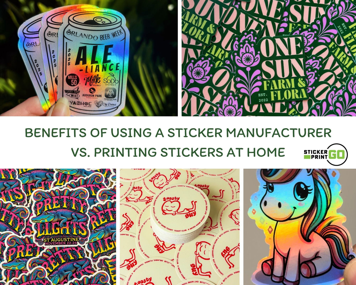 Custom Sticker Printing - Circle, Square and Die Cut Stickers ...
