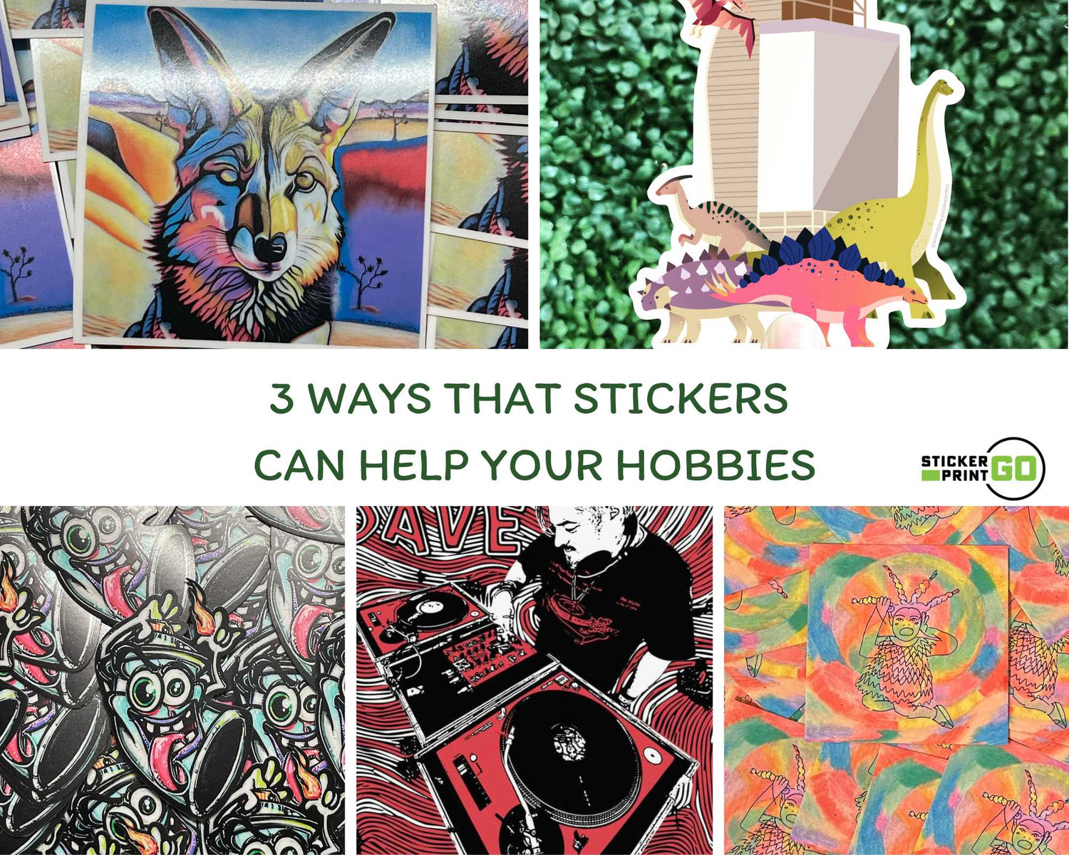 3 Ways That Stickers Can Help Your Hobbies – StickerPrintGo