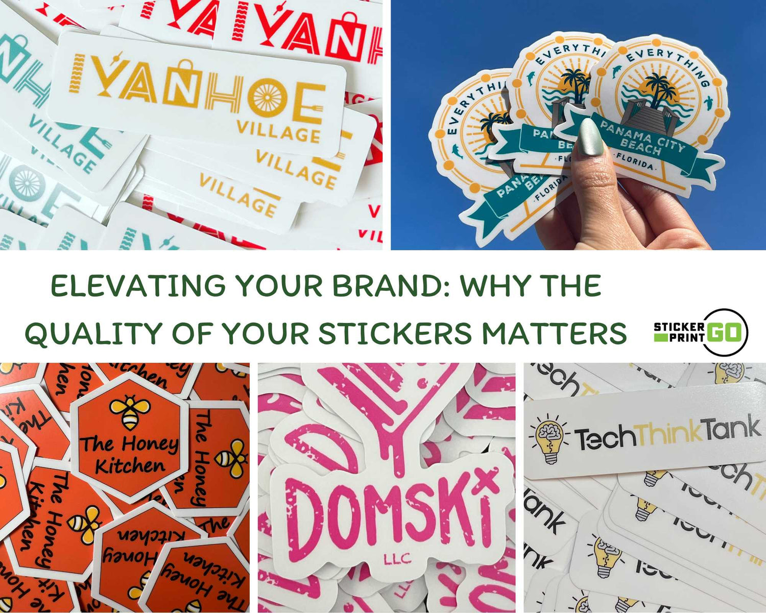 Custom Sticker Printing - Circle, Square and Die Cut Stickers ...
