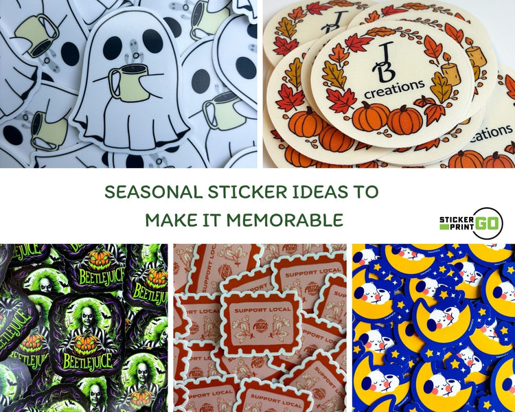 Seasonal Sticker Ideas: From Halloween to Christmas – StickerPrintGo