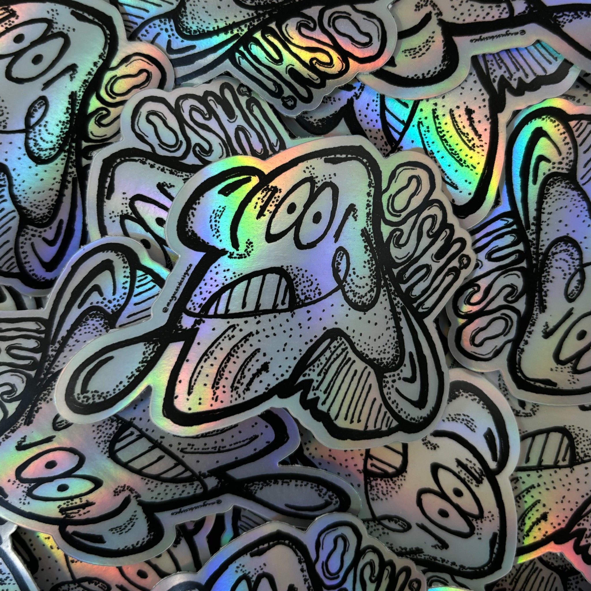 100 2.5" Holographic Stickers for $39 | Special Sticker Offer ...